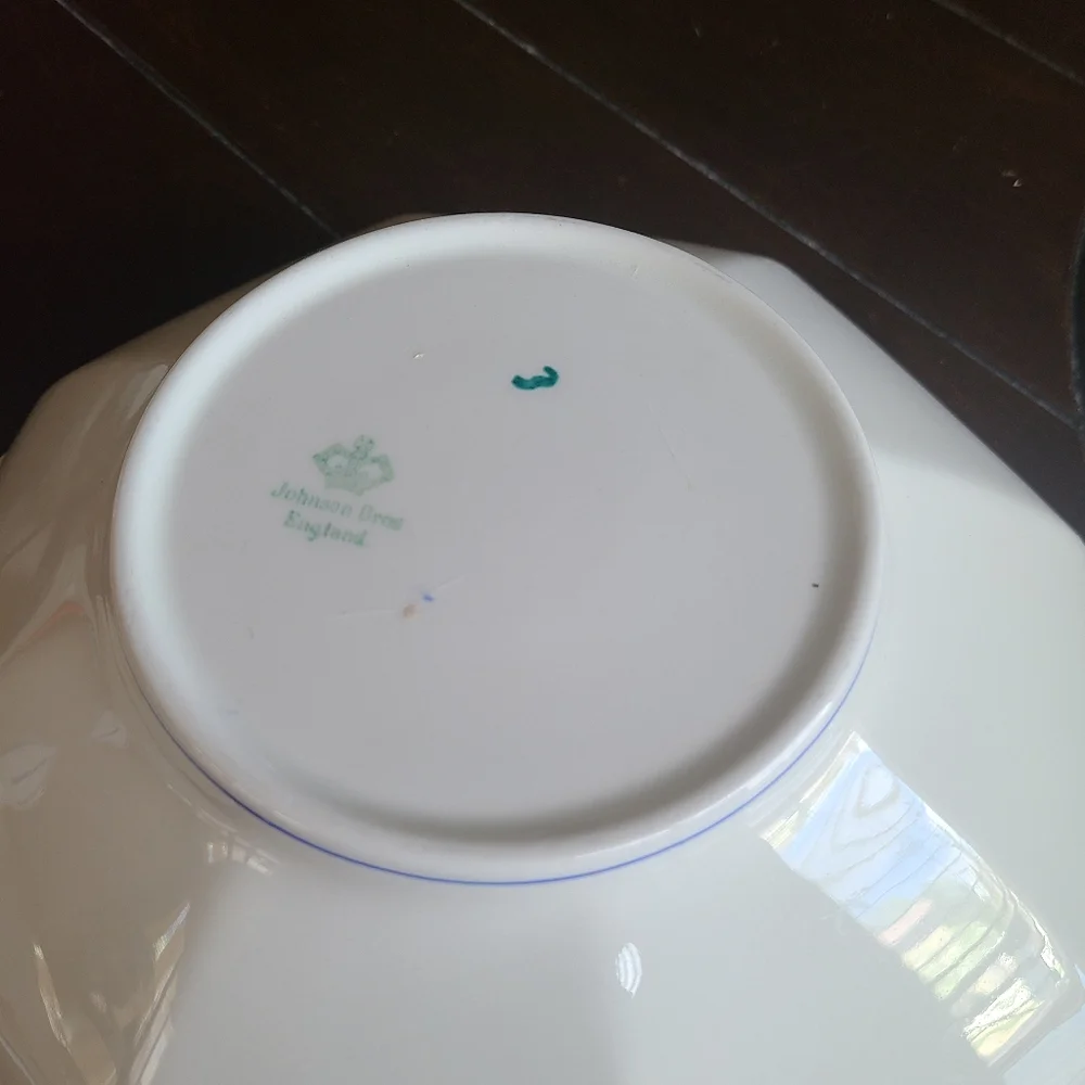 Johnson Brothers | Dining | 94s Johnson Brothers Octagonal Floral ...